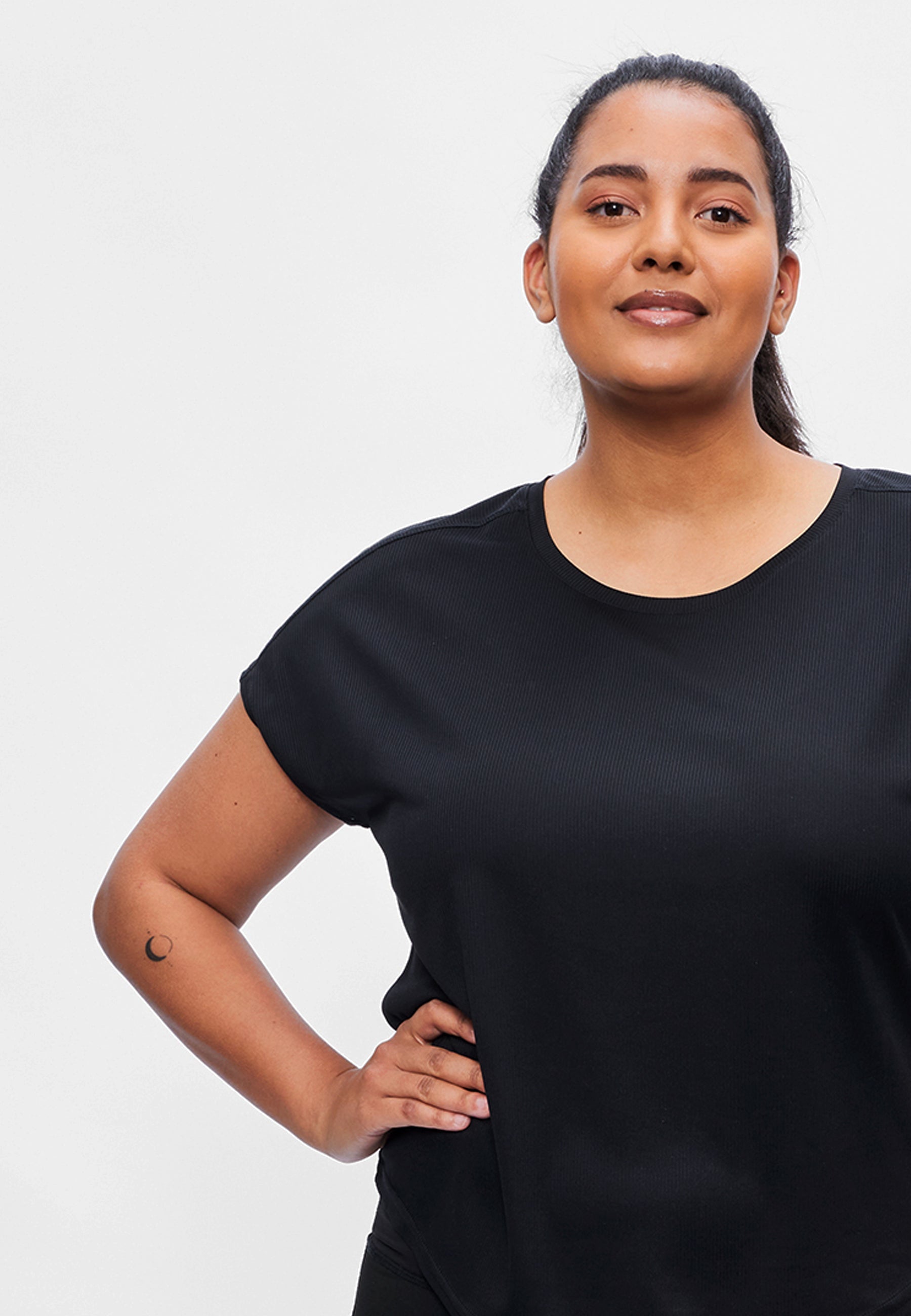 Perfect Pat - Sports shirt - Sustainable Plus size Black – Redmax ...